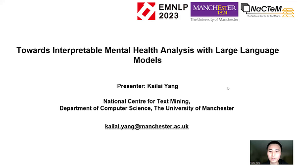 Underline | Towards Interpretable Mental Health Analysis with Large ... Underline | Towards Interpretable Mental Health Analysis with Large ...