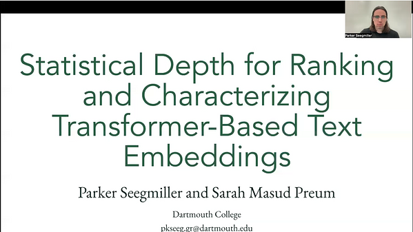 Underline | Statistical Depth for Ranking and Characterizing ... Underline | Statistical Depth for Ranking and Characterizing ...