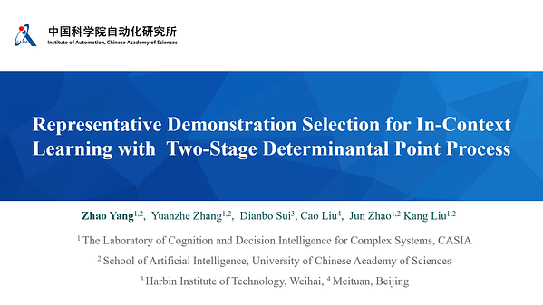 Underline | Representative Demonstration Selection for In-Context Learning with Two-Stage ...