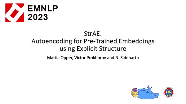 Underline | StrAE: Autoencoding for Pre-Trained Embeddings using ... Underline | StrAE: Autoencoding for Pre-Trained Embeddings using ...