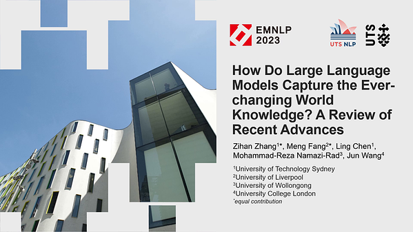 Underline | How Do Large Language Models Capture the Ever-changing World Knowledge? A Review of ...