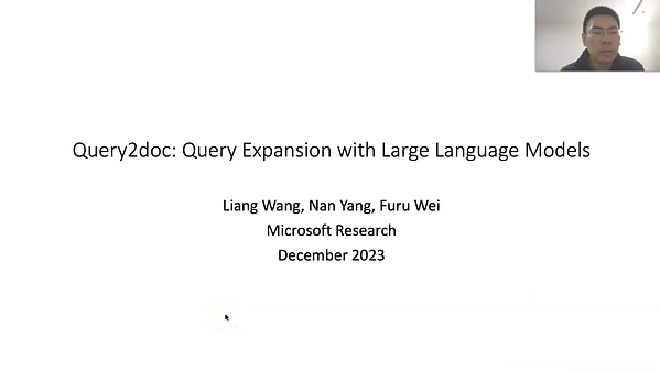 Query2doc: Query Expansion with Large Language Models | Underline
