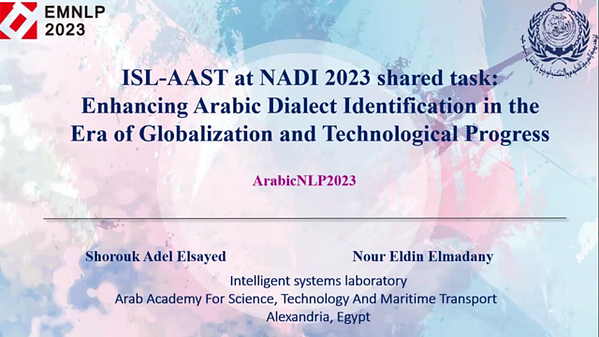 Underline | ISL-AAST at NADI 2023 shared task: Enhancing Arabic Dialect ... Underline | ISL-AAST at NADI 2023 shared task: Enhancing Arabic Dialect ...