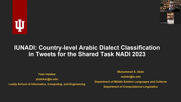Underline | IUNADI at NADI 2023 shared task: Country-level Arabic Dialect Classification in ...