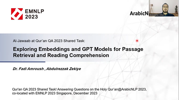 Al-Jawaab at Qur’an QA 2023 Shared Task: Exploring Embeddings and GPT Models for Passage ...