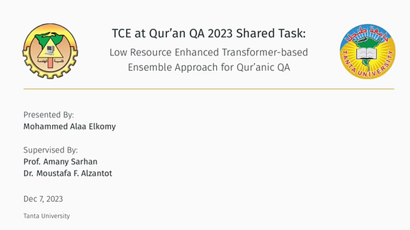 Tce At Quran Qa 2023 Shared Task Low Resource Enhanced Transformer Based Ensemble Approach For