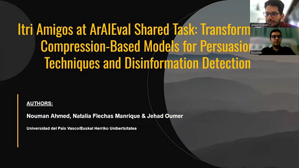 Underline Itri Amigos At Araieval Shared Task Transformer Vs Compression Based Models For