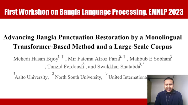 Underline | Advancing Bangla Punctuation Restoration by a Monolingual Transformer-Based Method ...