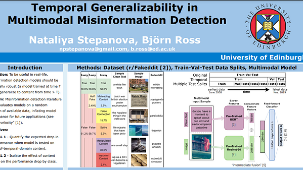 Underline Temporal Generalizability In Multimodal Misinformation