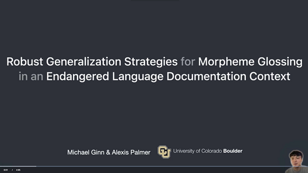 Underline | Robust Generalization Strategies for Morpheme Glossing in ...