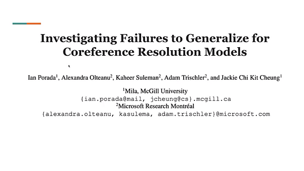 Underline | Investigating Failures to Generalize for Coreference ... Underline | Investigating Failures to Generalize for Coreference ...