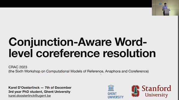 Underline | CAW-coref: Conjunction-Aware Word-level Coreference Resolution