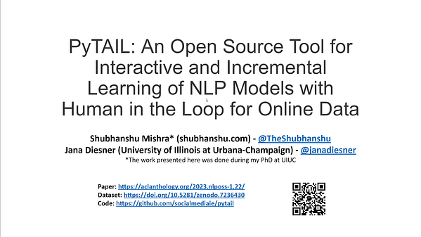 Underline Pytail An Open Source Tool For Interactive And Incremental Learning Of Nlp Models 8214