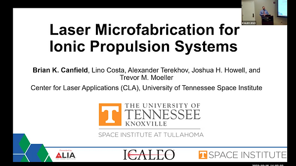 Underline | Laser Microfabrication for Ionic Propulsion Systems