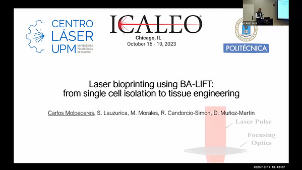 Underline | Laser Bioprinting Using BA-LIFT: From Single Cell Isolation to Tissue Engineering