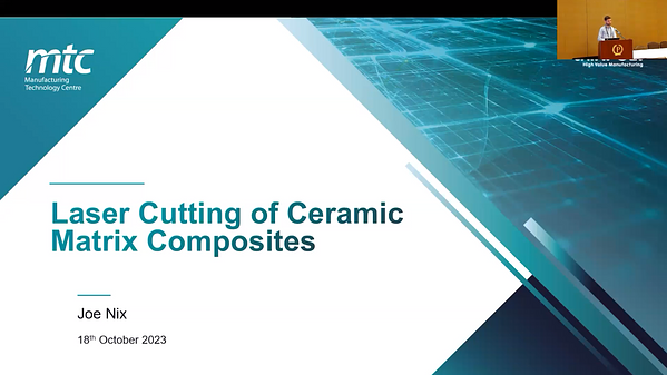 Laser Cutting of Ceramic Matrix Composites | Underline