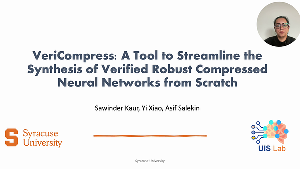 VeriCompress: A Tool to Streamline the Synthesis of Verified Robust Compressed Neural Networks ...