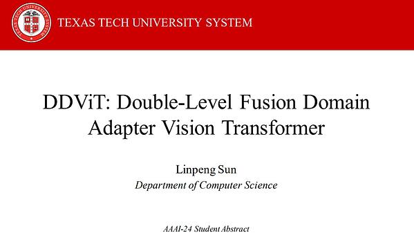 Underline | DDViT: Double-Level Fusion Domain Adapter Vision ...