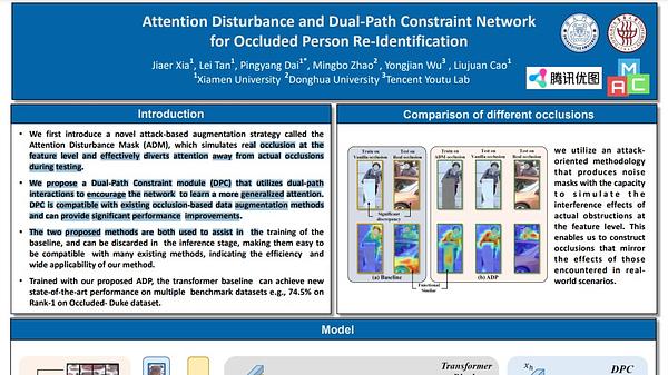 Attention Disturbance and Dual-Path Constraint Network for Occluded Person Re-identification ...