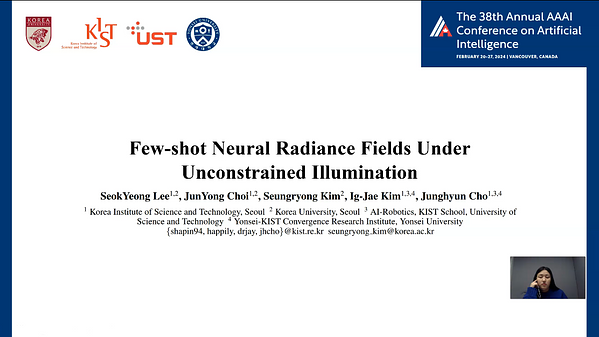 Few-Shot Neural Radiance Fields under Unconstrained Illumination | Underline