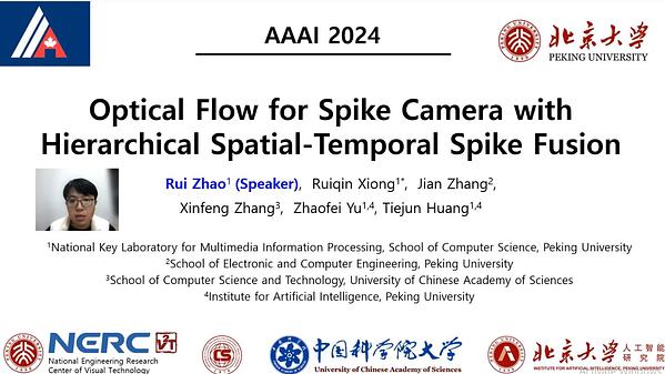 Underline | Optical Flow for Spike Camera with Hierarchical Spatial ... Underline | Optical Flow for Spike Camera with Hierarchical Spatial ...