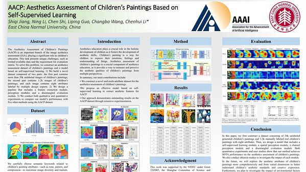 AACP: Aesthetics Assessment of Children’s Paintings Based on Self ...