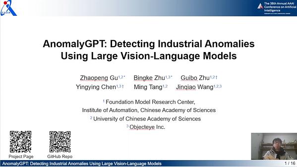 Underline | AnomalyGPT: Detecting Industrial Anomalies Using Large ... Underline | AnomalyGPT: Detecting Industrial Anomalies Using Large ...