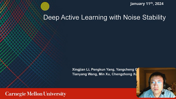 Underline | Deep Active Learning with Noise Stability | VIDEO Underline | Deep Active Learning with Noise Stability | VIDEO