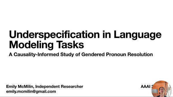 Underline | Underspecification in Language Modeling Tasks: A Causality-Informed Study of ...