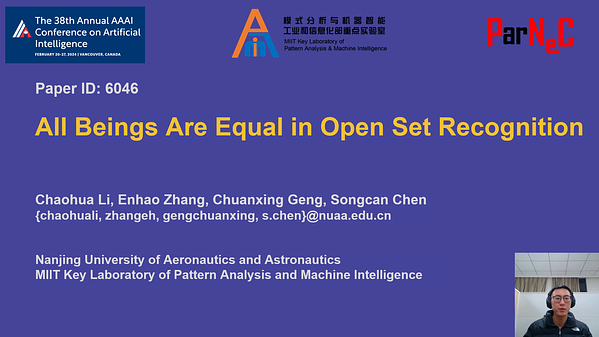 All Beings Are Equal in Open Set Recognition | VIDEO | Underline