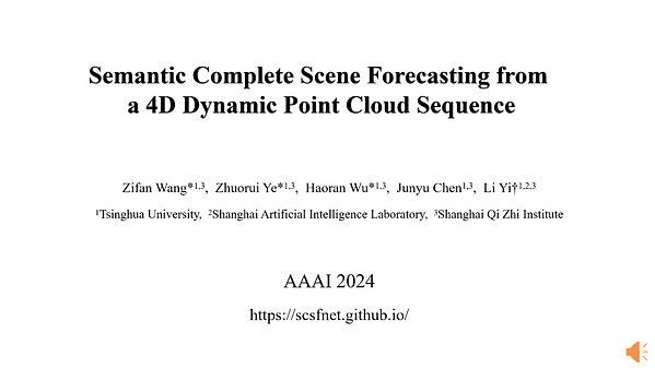 Underline | Semantic Complete Scene Forecasting from a 4D Dynamic Point ... Underline | Semantic Complete Scene Forecasting from a 4D Dynamic Point ...