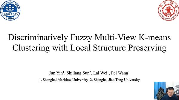 Underline | Discriminatively Fuzzy Multi-View K-means Clustering with ... Underline | Discriminatively Fuzzy Multi-View K-means Clustering with ...