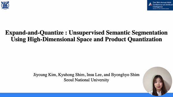 Underline | Expand-and-Quantize: Unsupervised Semantic Segmentation Using High-Dimensional Space ...