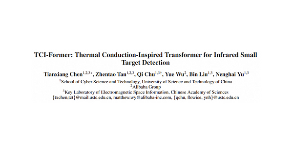Underline | TCI-Former: Thermal Conduction-Inspired Transformer for ...