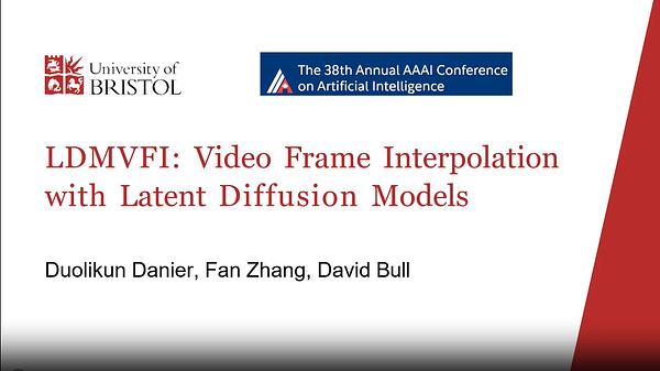 Underline | LDMVFI: Video Frame Interpolation with Latent Diffusion Models