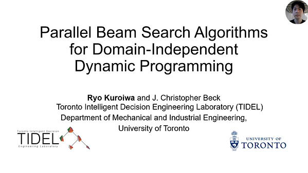 Underline | Parallel Beam Search Algorithms for Domain-Independent Dynamic Programming | VIDEO
