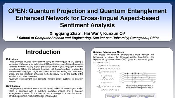 Underline | QPEN: Quantum Projection and Quantum Entanglement Enhanced ... Underline | QPEN: Quantum Projection and Quantum Entanglement Enhanced ...