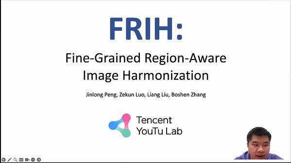 Underline | FRIH: Fine-Grained Region-Aware Image Harmonization | VIDEO
