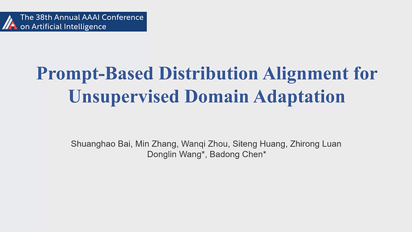 Underline | Prompt-Based Distribution Alignment for Unsupervised Domain ... Underline | Prompt-Based Distribution Alignment for Unsupervised Domain ...
