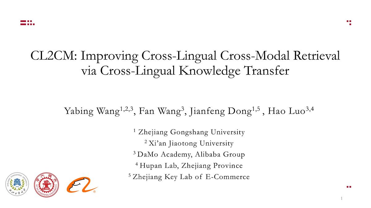 Underline | CL2CM: Improving Cross-Lingual Cross-Modal Retrieval via ... Underline | CL2CM: Improving Cross-Lingual Cross-Modal Retrieval via ...