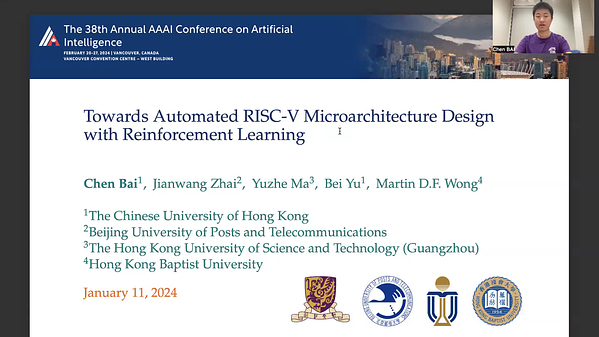 Underline | Towards Automated RISC-V Microarchitecture Design with Reinforcement Learning | VIDEO