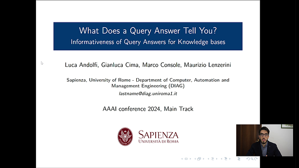 Underline | What Does a Query Answer Tell You? Informativeness of Query ...