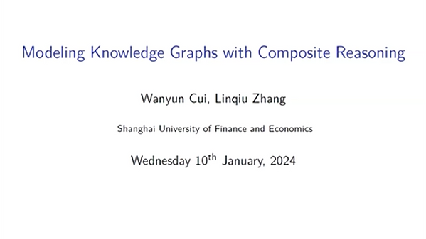 Modeling Knowledge Graphs with Composite Reasoning | Underline