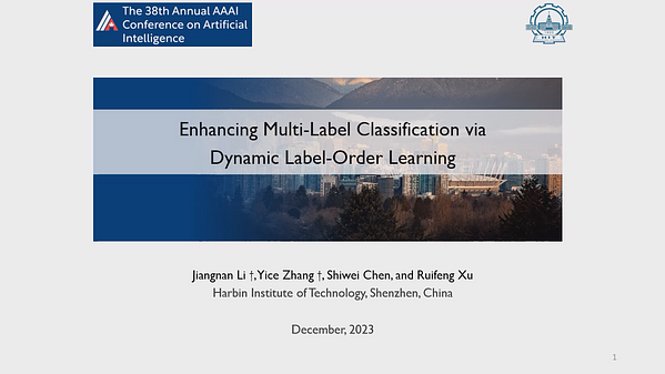 Enhancing Multi-Label Classification via Dynamic Label-Order Learning ...