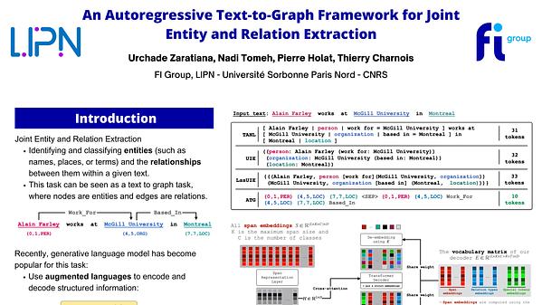 Underline | An Autoregressive Text-to-Graph Framework for Joint Entity and Relation Extraction