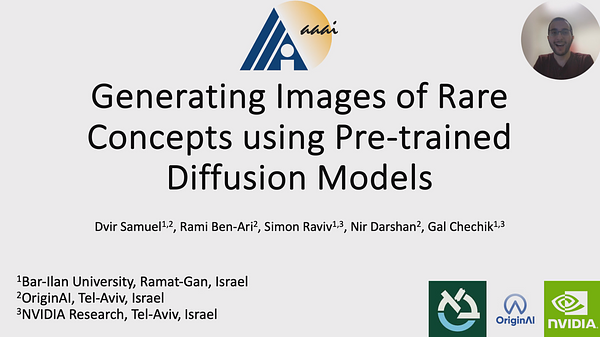 Underline | Generating Images of Rare Concepts Using Pre-trained Diffusion Models | VIDEO