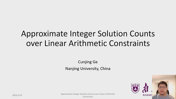 Underline Approximate Integer Solution Counts Over Linear Arithmetic Constraints