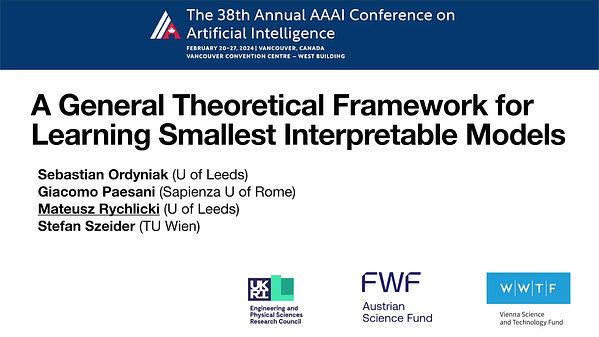 A General Theoretical Framework for Learning Smallest Interpretable Models | Underline