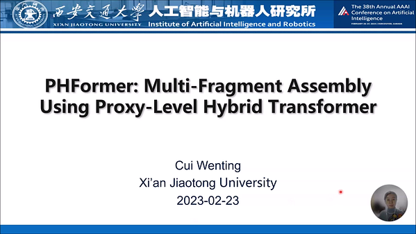 PHFormer: Multi-Fragment Assembly Using Proxy-Level Hybrid Transformer ...