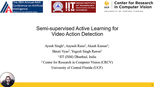 Semi Supervised Active Learning For Video Action Detection Underline